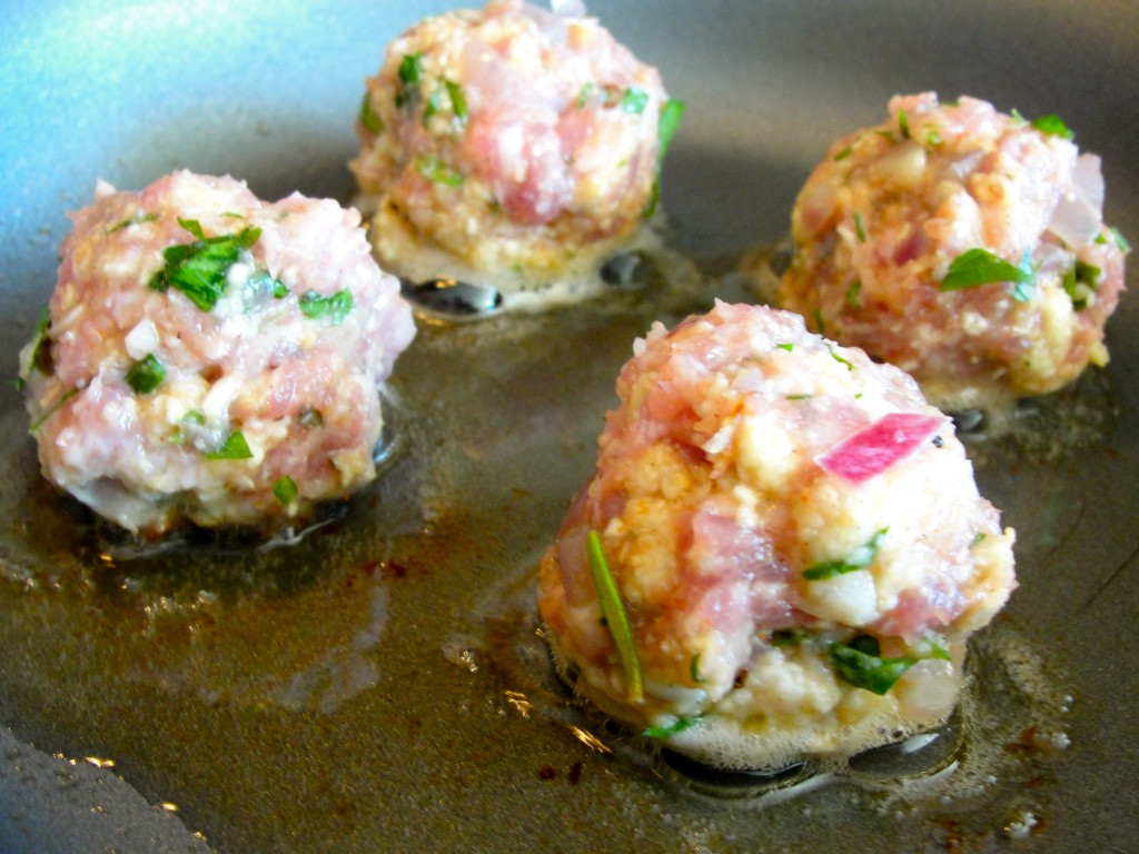 Matzo Ball Meatballs