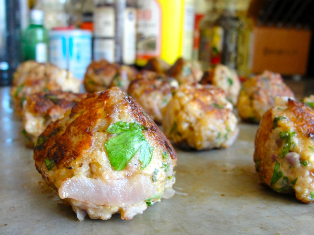 Matzo Ball Meatballs