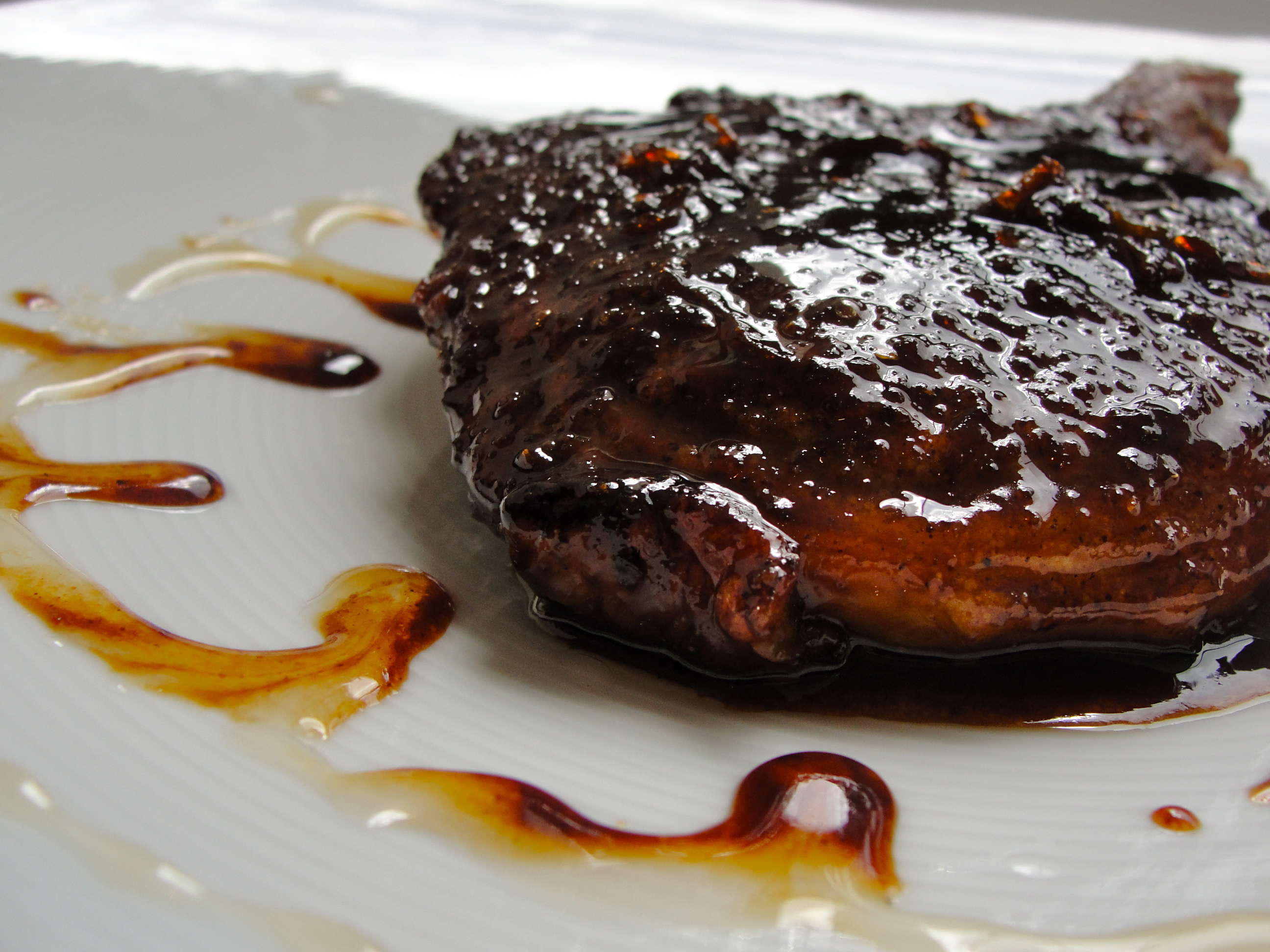 Honey Baked "Ham" Chops